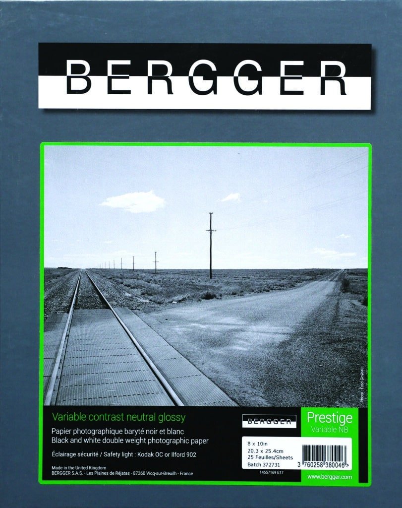 Bergger Papel Fibra Prestige Multigrado NB Brillante - Medphoto